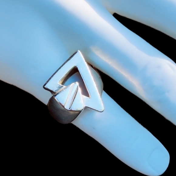 Vintage | Accessories | Vintage Heavy Sterling Seta Mens Ring | Poshmark